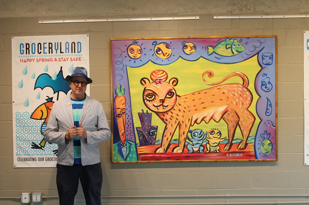 All about the shapes: West Loop gallery showcases illustrations by ...