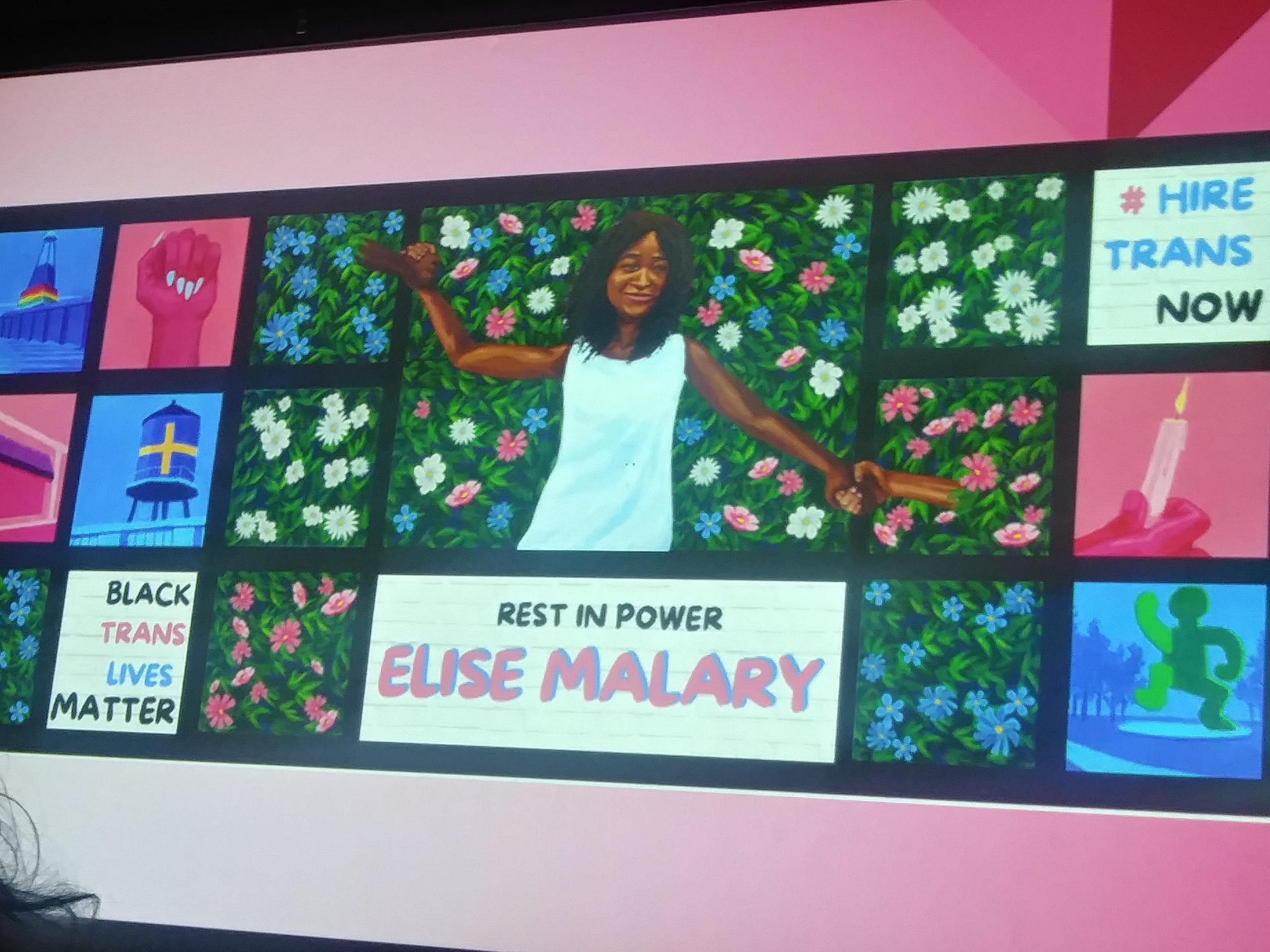 CTC therapist talks Elise Malary mural project, TDOR observance - Windy ...